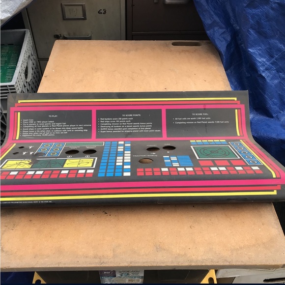 Video Games & Consoles | Atari Gravitar Arcade Video Game Control Panel ...